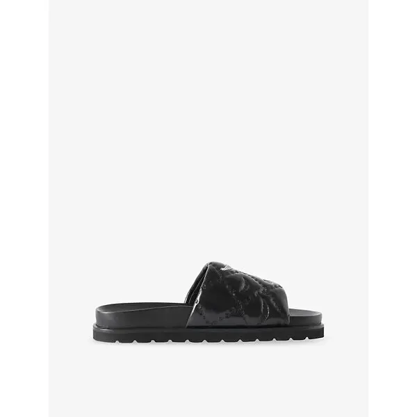 Zadig&Voltaire Patent-leather Slides - Black