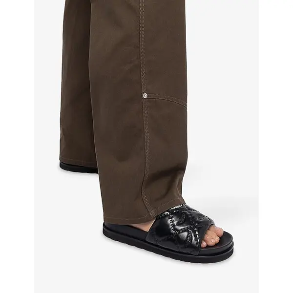 Zadig&Voltaire Patent-leather Slides - Black