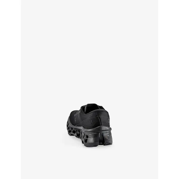 On Cloudmonster 3 Woven Trainers - Black Black