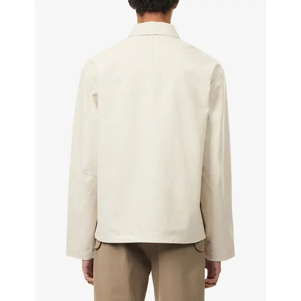 HIKING PATROL Waypoint Classic-collar Linen-and-cotton Jacket