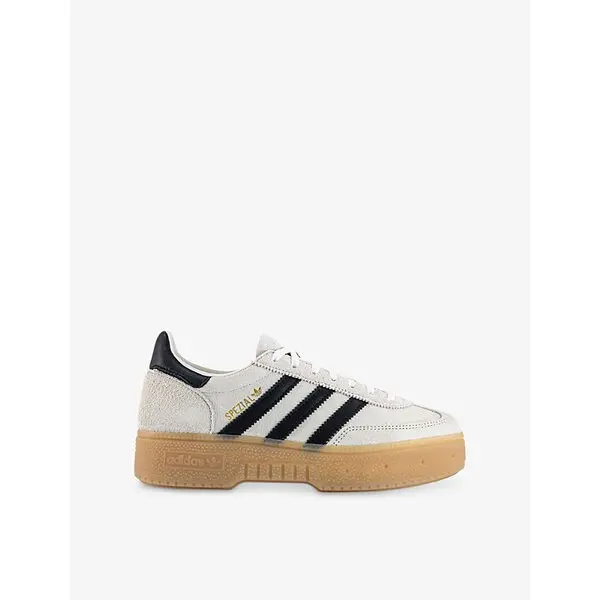 Adidas Handball Spezial Suede Trainers - White Off White Black