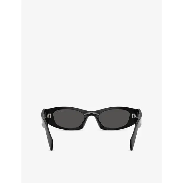 Prada Cat-eye Acetate Sunglasses - Black