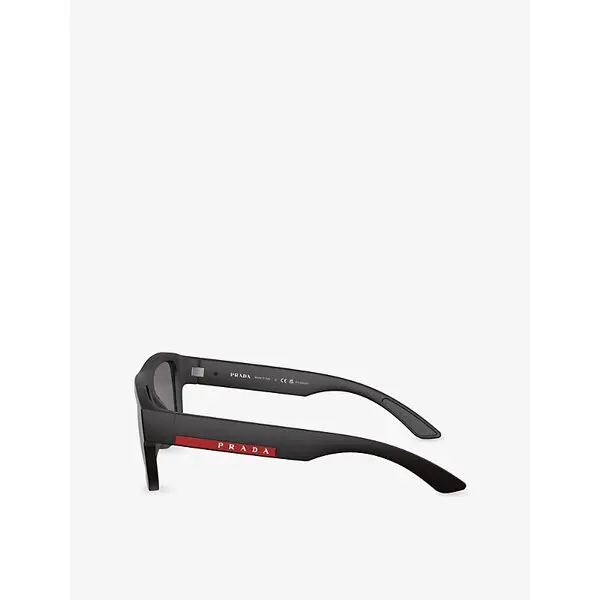 Prada Ps 04zs Square Sunglasses - Black