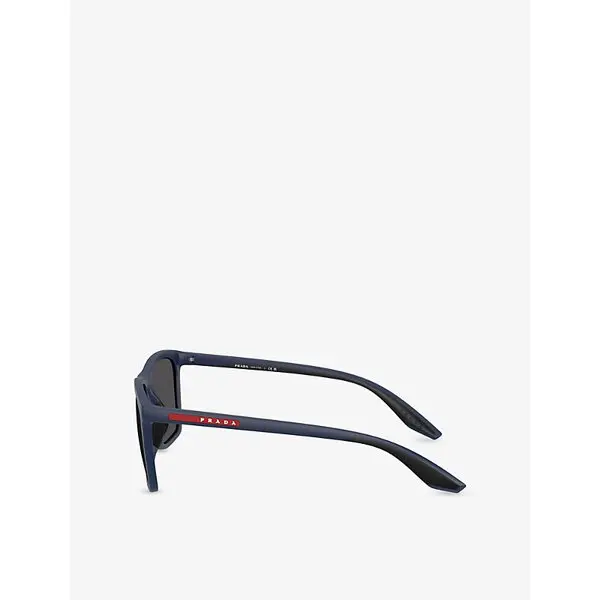 Prada Square-frame Acetate Sunglasses - Blue