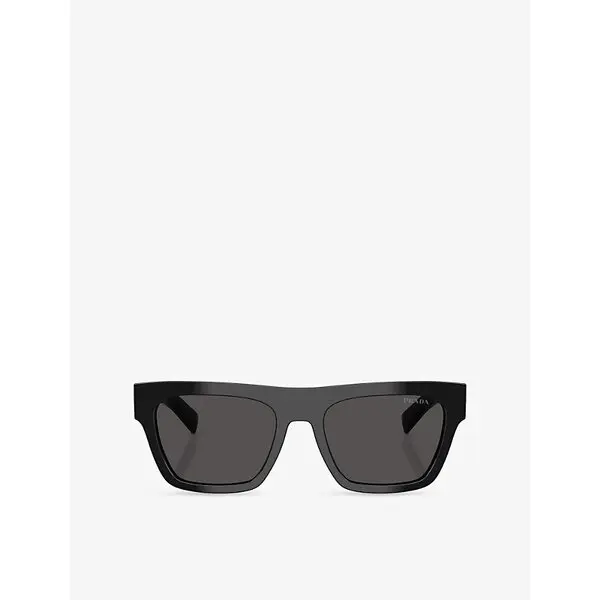 Prada Square-frame Acetate Sunglasses - Black