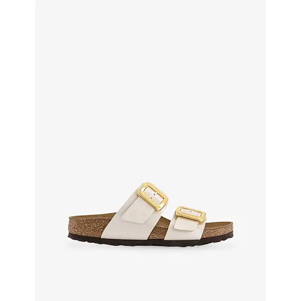 BIRKENSTOCK Sydney Faux-leather Sandals - Graceful Pearl White