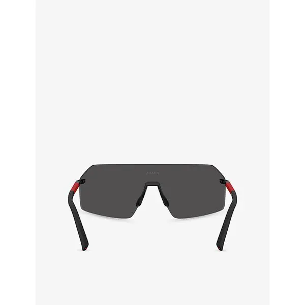 Prada Ps B50s Irregular-frame Metal Sunglasses