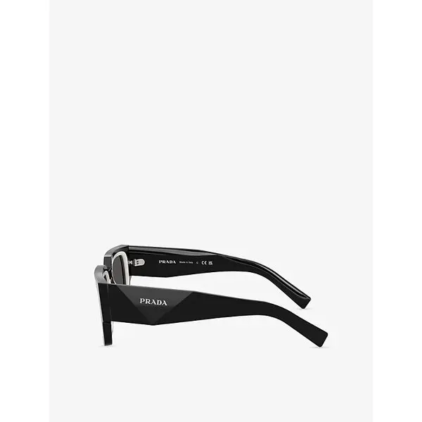Prada Square-frame Acetate Sunglasses - Black