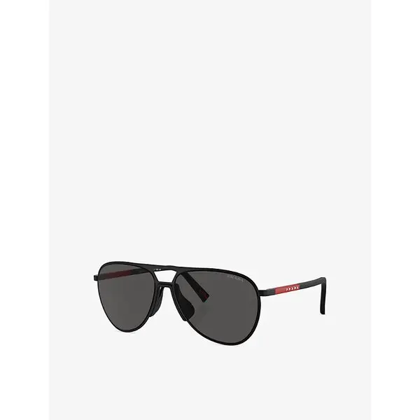 Prada Ps 53zs Aviator Sunglasses