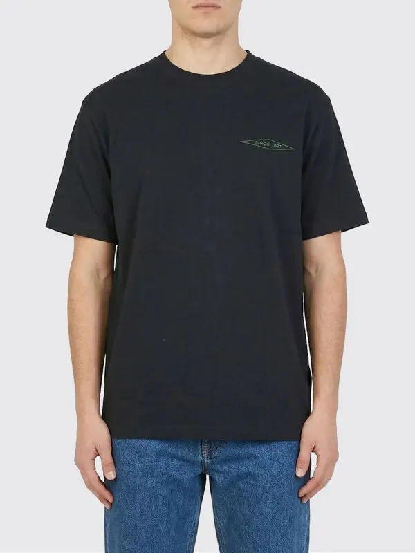 Filson Crewneck T-shirt In Cotton - Black