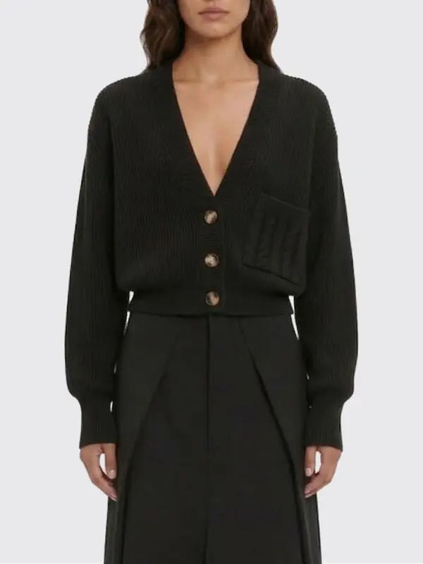 Victoria Beckham Wool Blend Cardigan