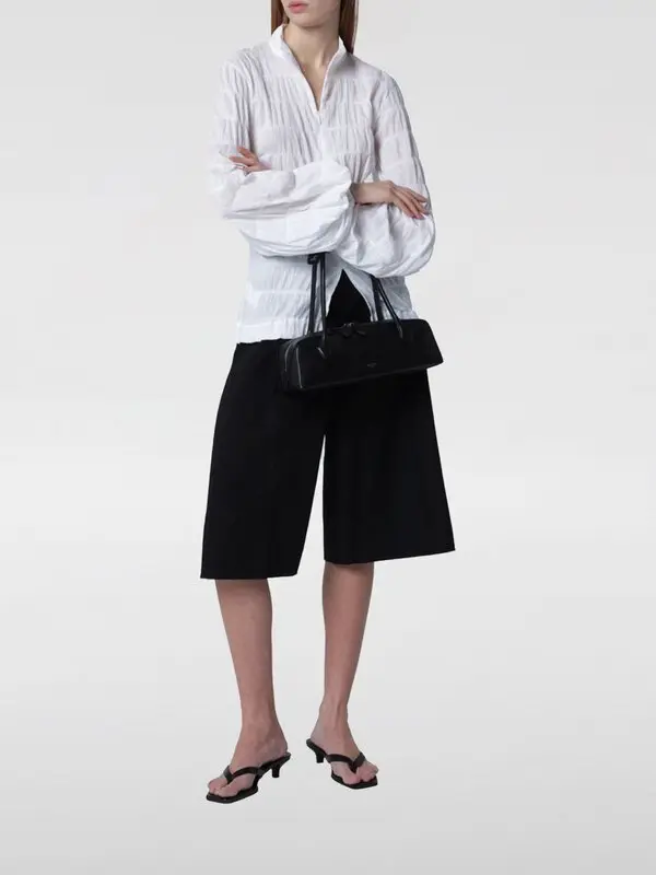 THELATEST Gabardine Tailored Shorts - Black