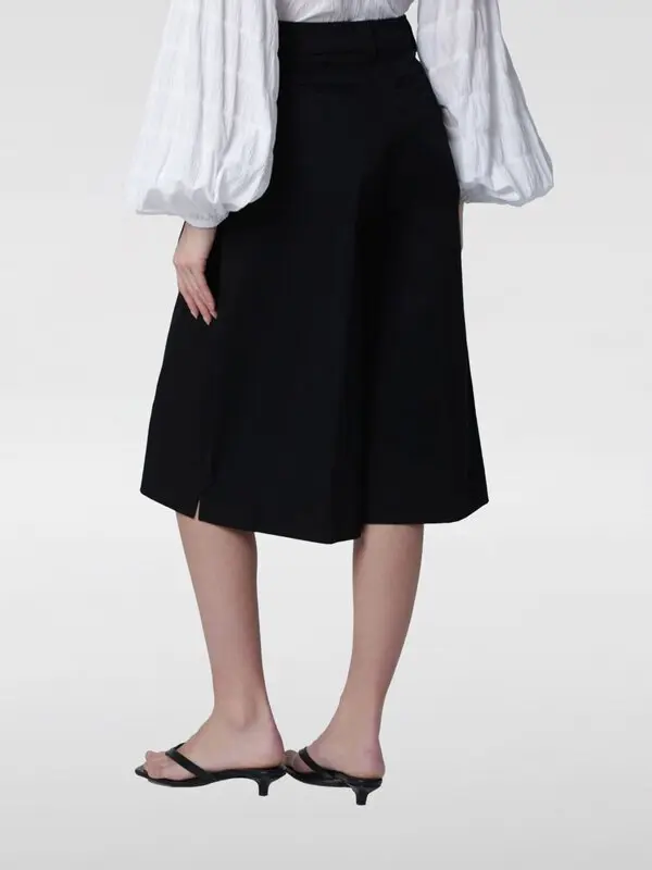 THELATEST Gabardine Tailored Shorts - Black