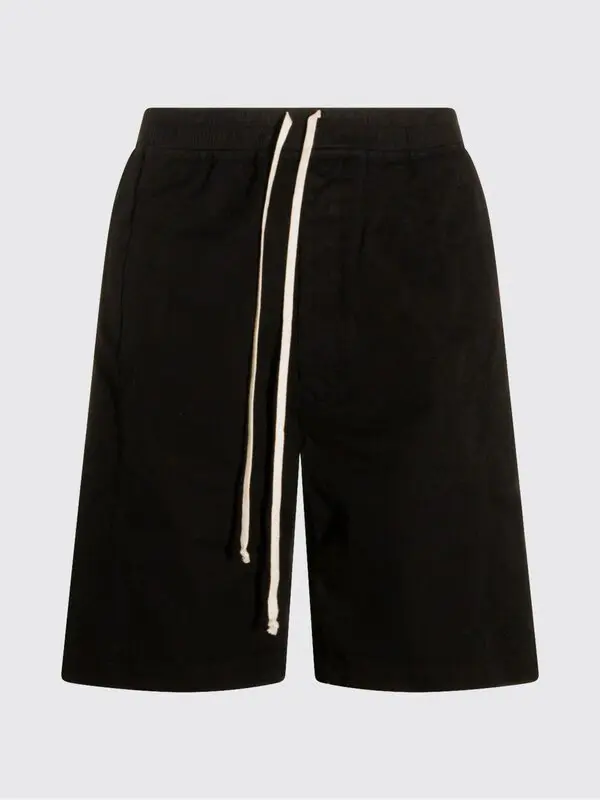 Rick Owens Cotton Drawstring Shorts