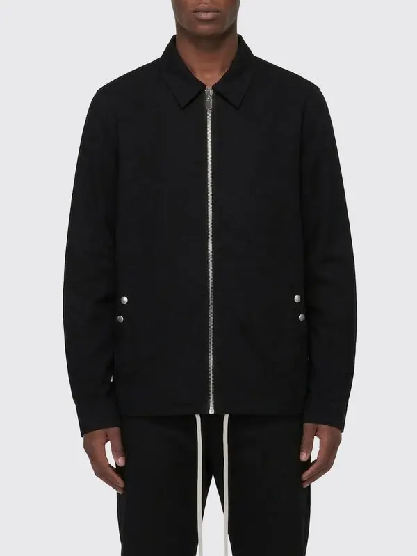Rick Owens Cotton Jacket - Black
