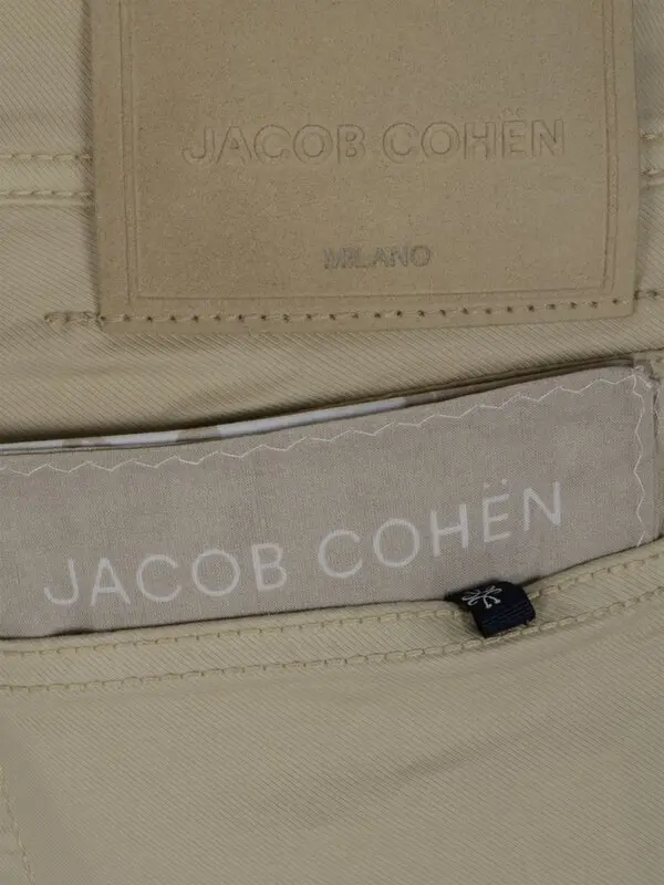 Jacob Cohen Slim Fit Denim Jeans - Beige