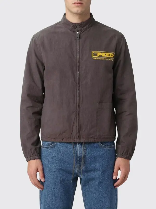 MAISON MARGIELA Cotton Blend Jacket - Mud