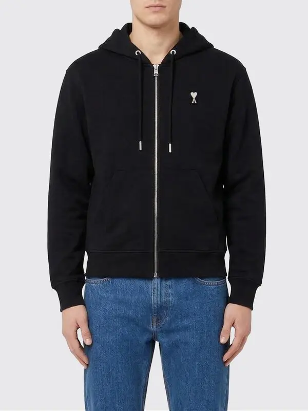 AMI Paris Zip-up Hoodie