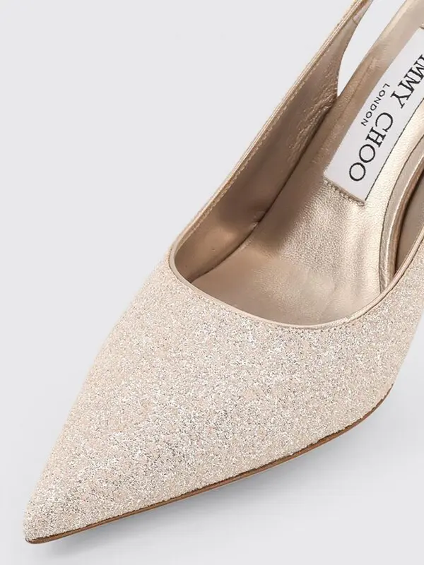 JIMMY CHOO Slingback Pumps - Gold