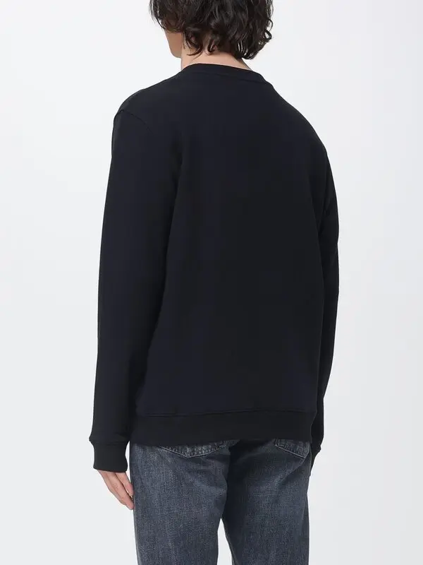DONDUP Graphic Print Sweatshirt - Black