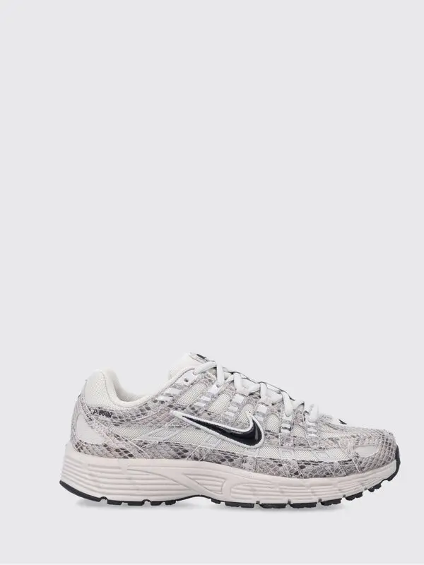 Nike P-6000 Sneakers In Mesh And Python Print Leather