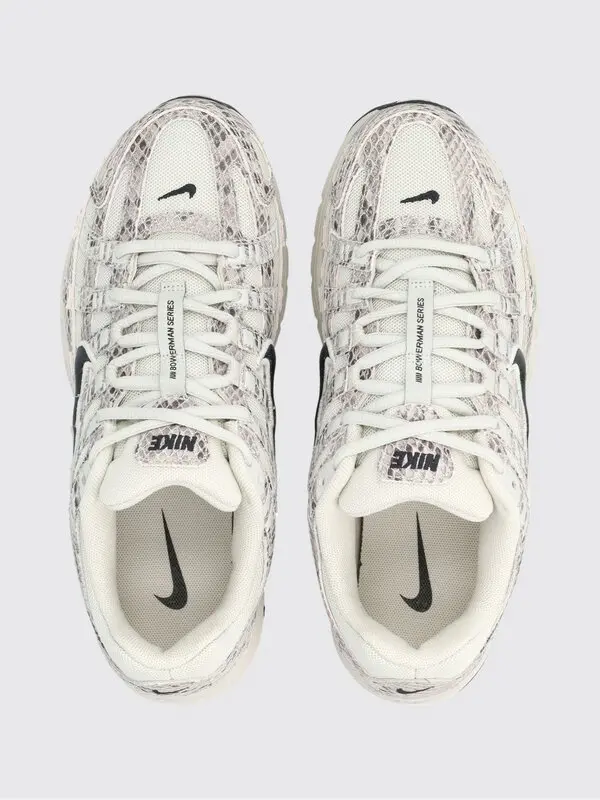 Nike P-6000 Sneakers In Mesh And Python Print Leather