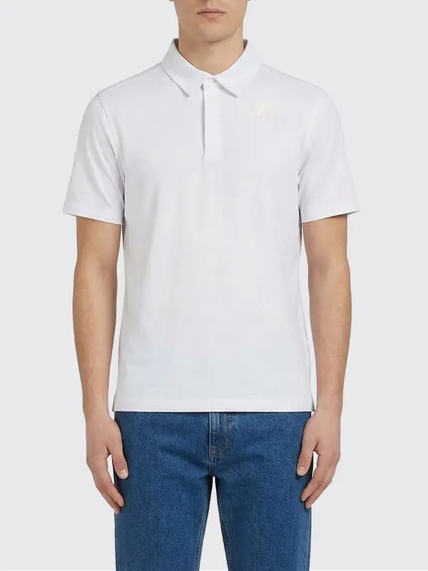K-WAY Cotton Polo Shirt - White