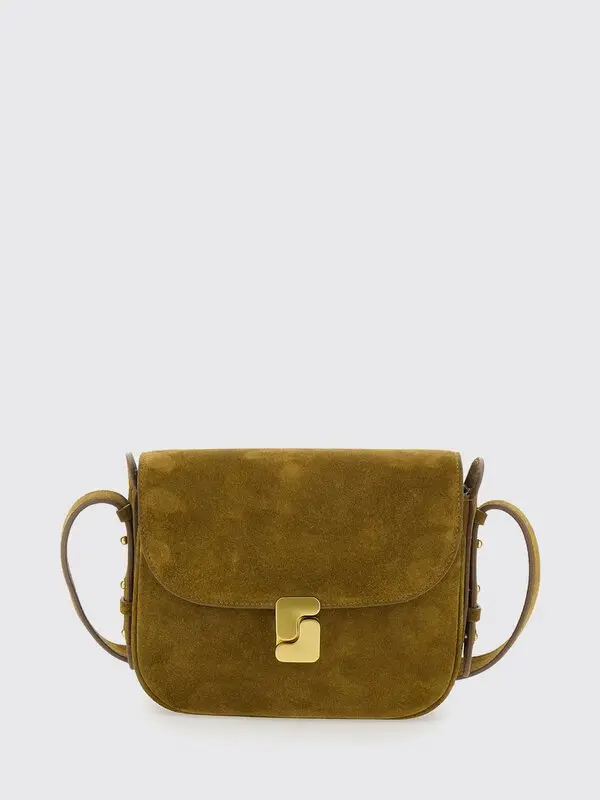 Soeur Bellissima Suede Bag - Green