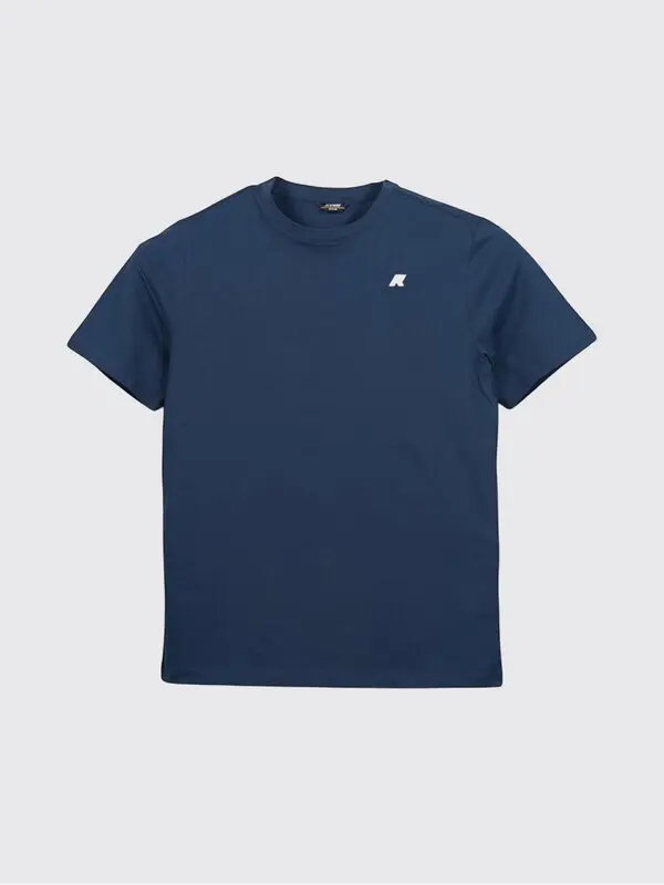 K-WAY Cotton Crew-neck T-shirt - Blue