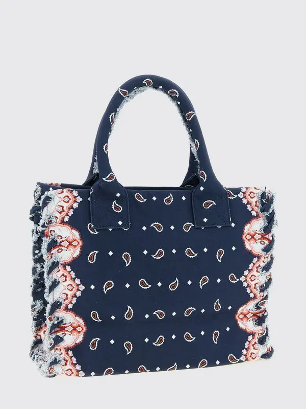 Pinko Bandana Print Cotton Tote Bag