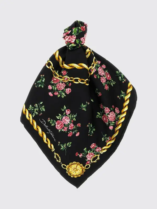 Dolce & Gabbana Neck Scarf - Black