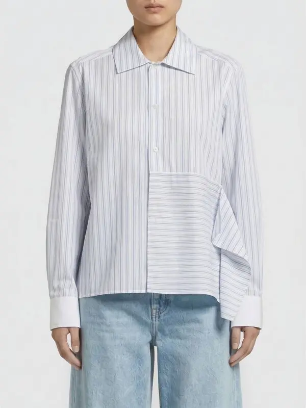 JW Anderson Striped Shirt - Gnawed Blue