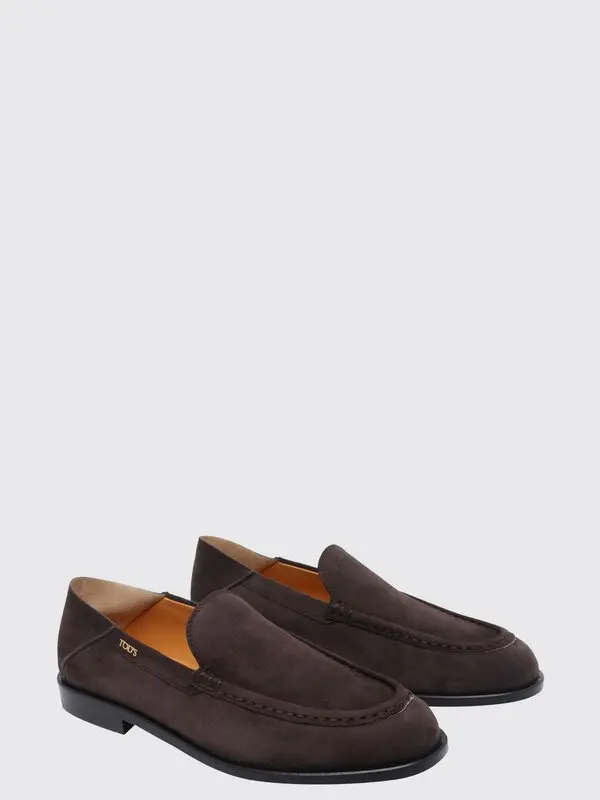 TOD'S Suede Loafers - Brown