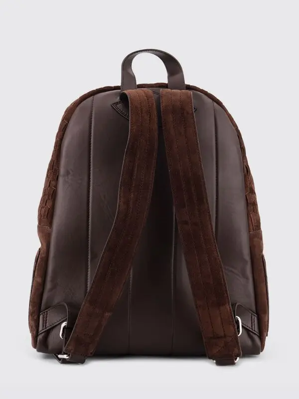 Orciani Woven Backpack - Brown