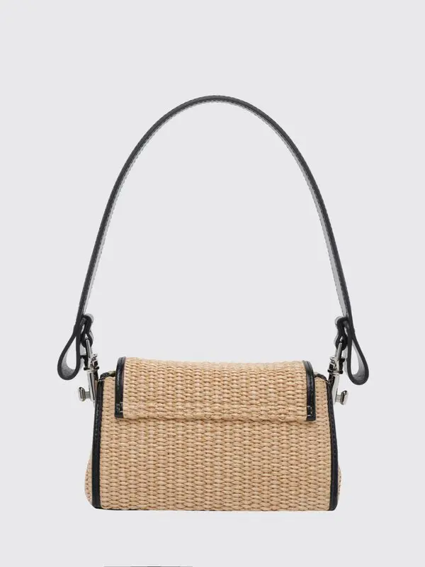 VIVIENNE WESTWOOD Raffia Shoulder Bag - Beige