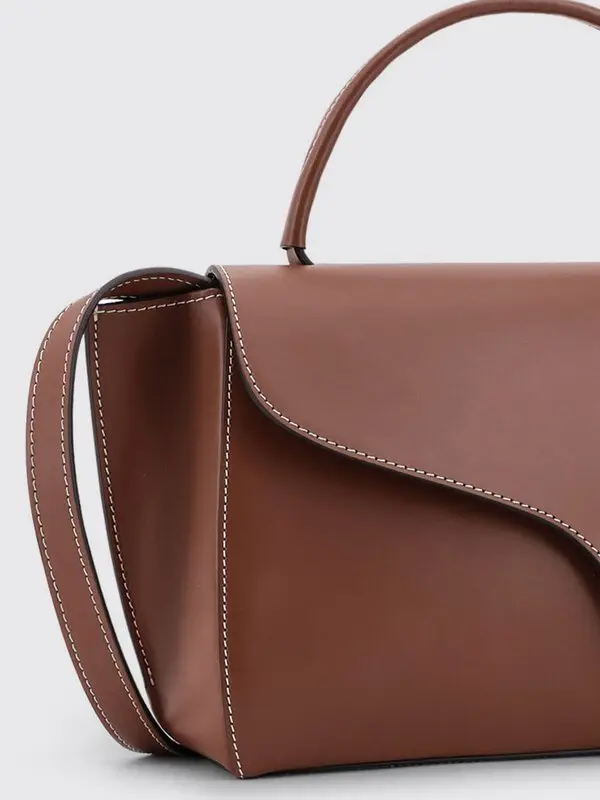 ATP ATELIER Arezzo Leather Handbag - Brown