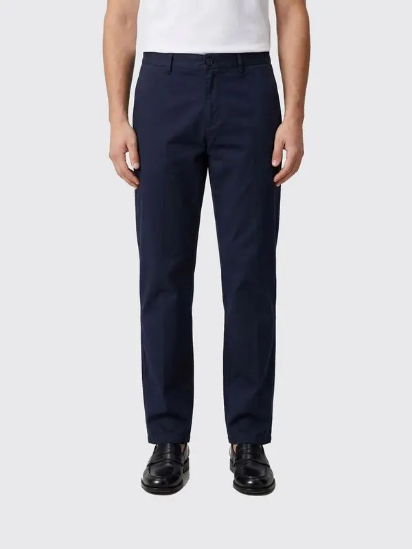 Aspesi Tailored Cotton Trousers - Navy