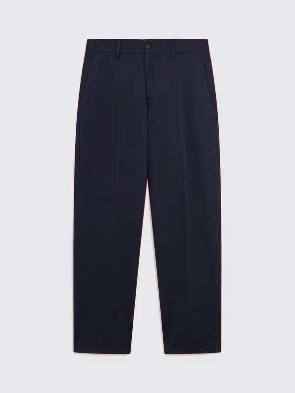 Aspesi Tailored Cotton Trousers - Navy