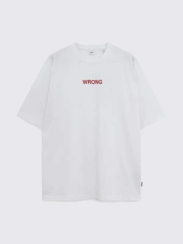 Aspesi Cotton Crew Neck T-shirt With Slogan