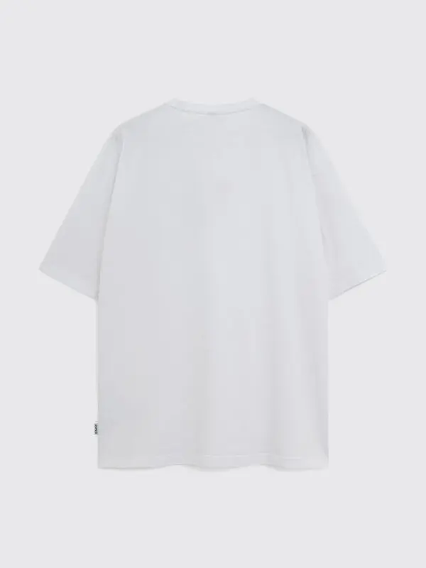Aspesi Cotton Crew Neck T-shirt With Slogan