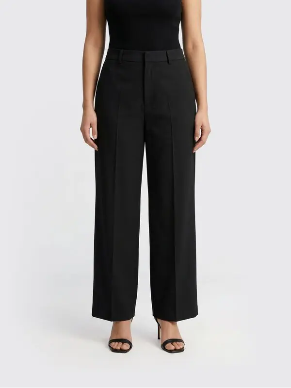 Balenciaga Wide Leg Trousers - Black
