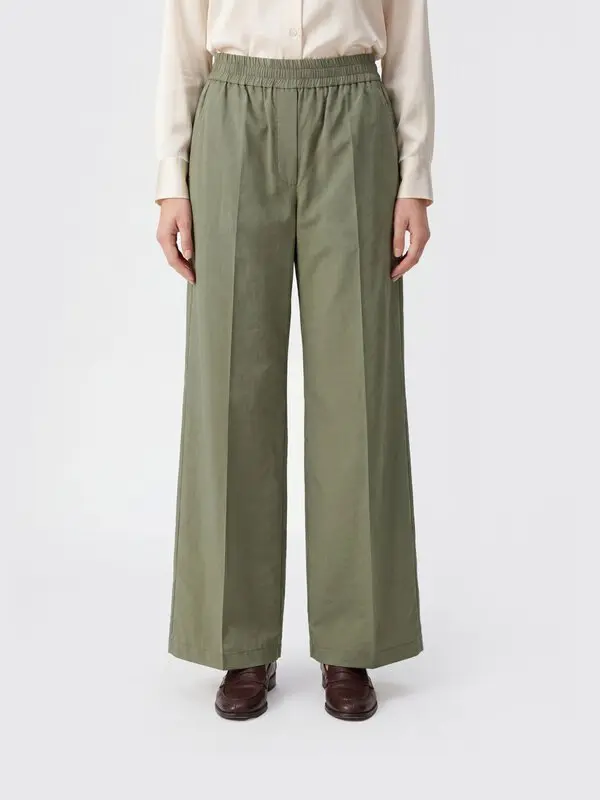 Brunello Cucinelli Wide Leg Trousers - Mint