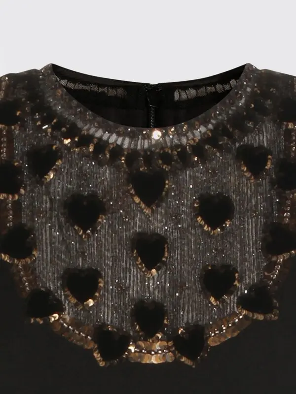 Valentino Garavani Virgin Wool And Silk Mini Dress With Embroidered Sequins And Feather Detail