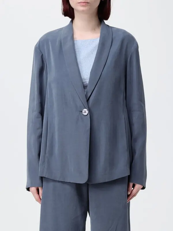 Emporio Armani Single-breasted Jacket - Blue