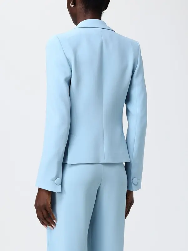 Emporio Armani Single Breasted Jacket - Gnawed Blue