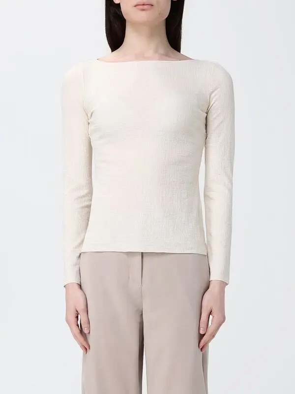 Emporio Armani Stretch Viscose Blend Jumper