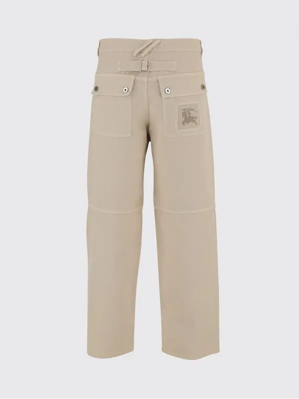 Burberry Cotton Wide Leg Trousers