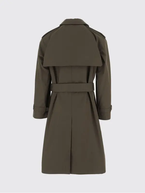 Burberry Cotton Double Breasted Trench Coat