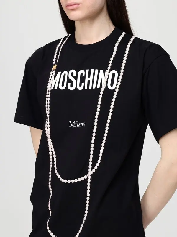 Moschino Printed Cotton T-shirt