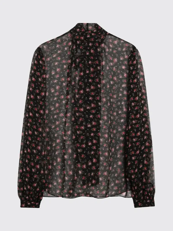 Dolce & Gabbana Floral Print Silk Shirt